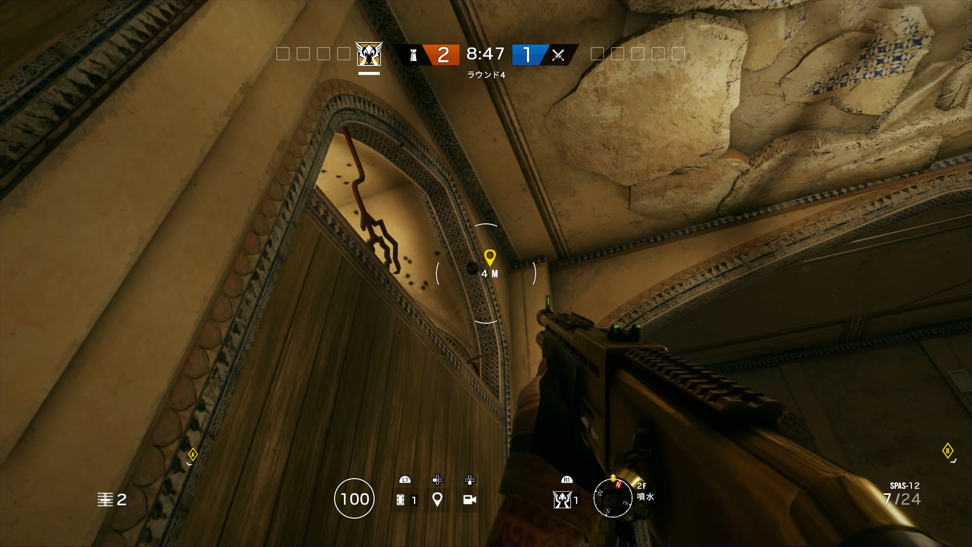 【R6Sマップ】国境-Border-の強ポジ&リスキル&ヴァルキリーカメラ(ブラックアイ)&オススメの守り方(工事や補強場所)まとめ！！【随時 ...