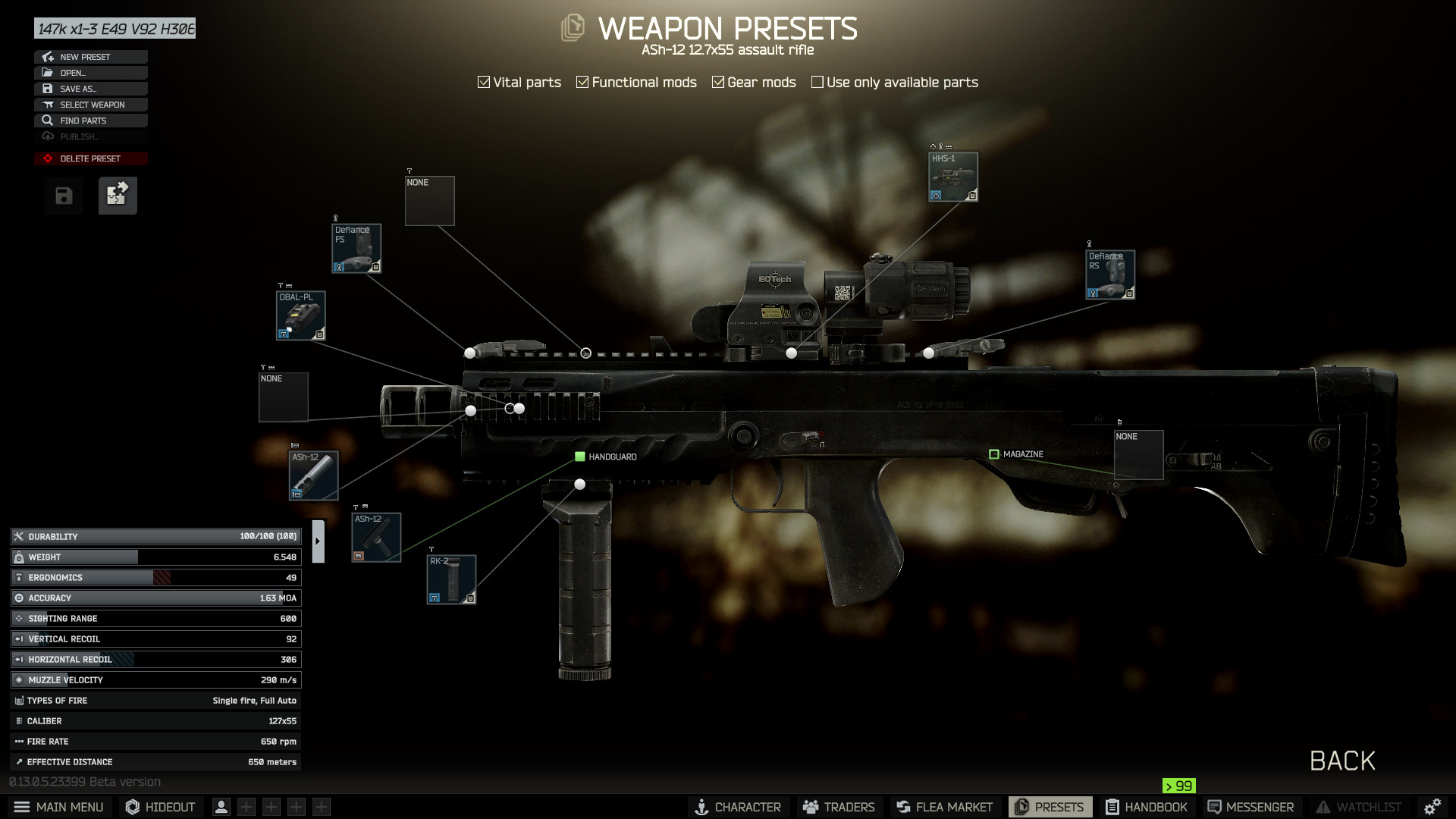 【EFT武器】ASh-12おすすめカスタム 最強編【タルコフ】 | ulToRaLog