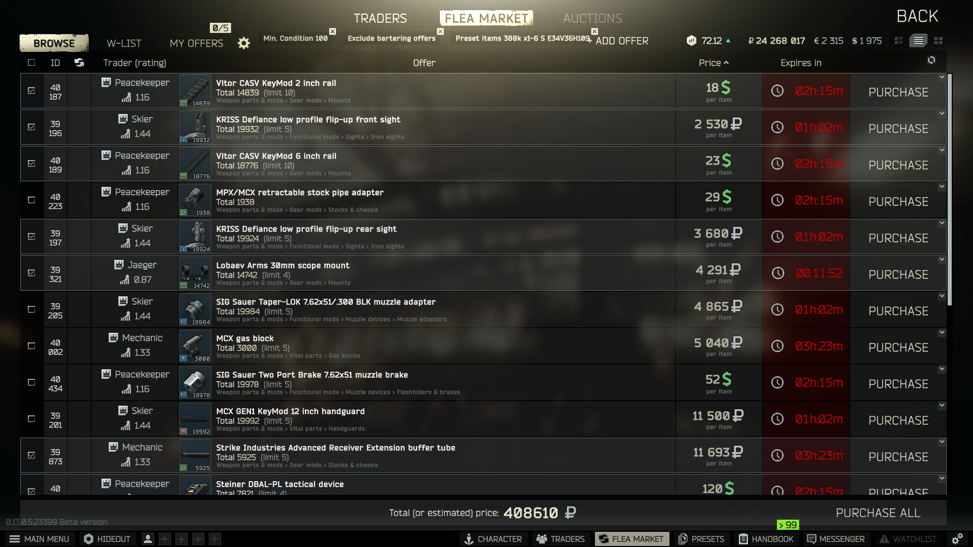 【EFT武器】MCXおすすめカスタム 最強編【タルコフ】 | ulToRaLog